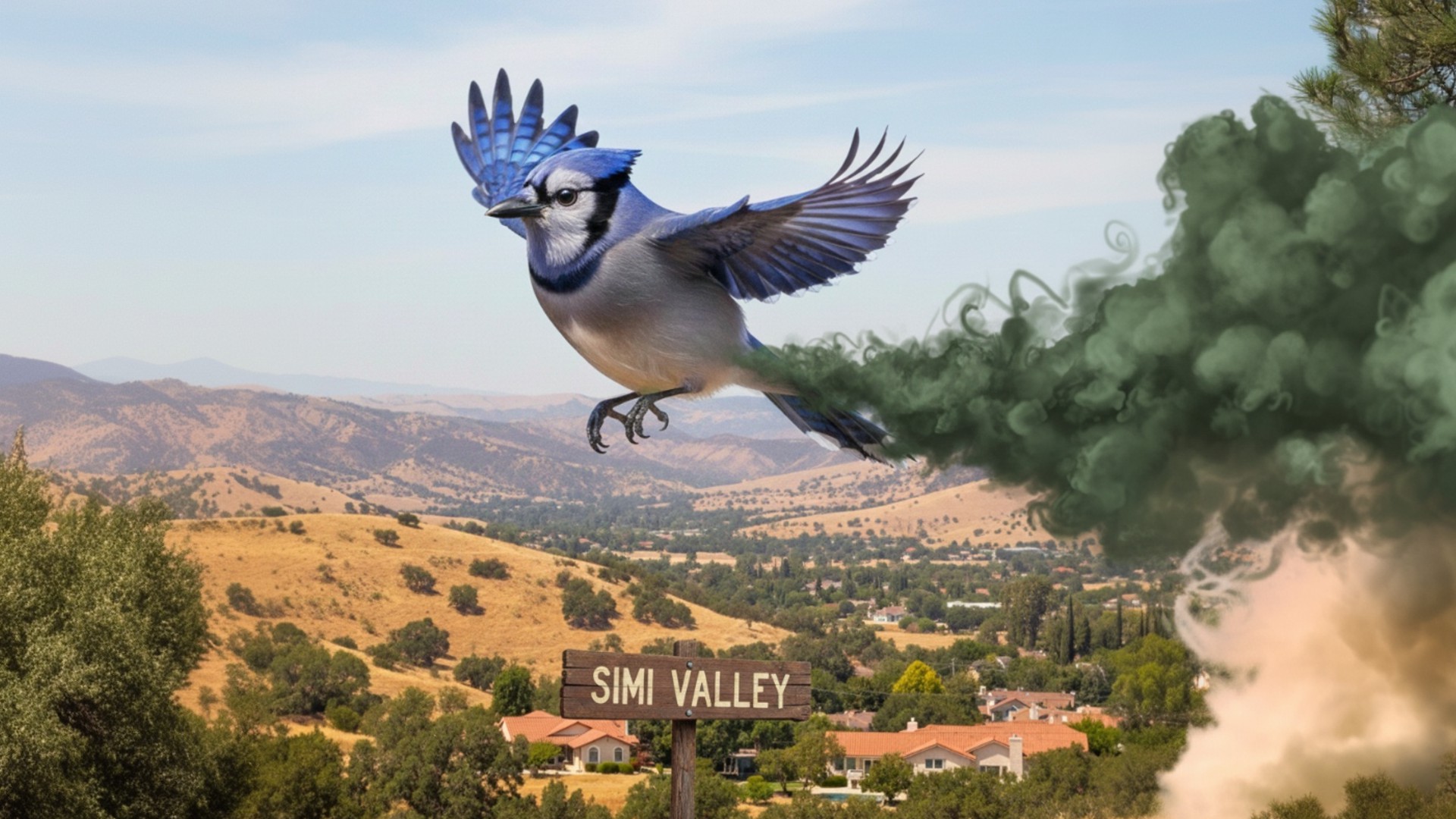 The Man and His Mule Seen Walking Through Ventura County – Simi Valley ...